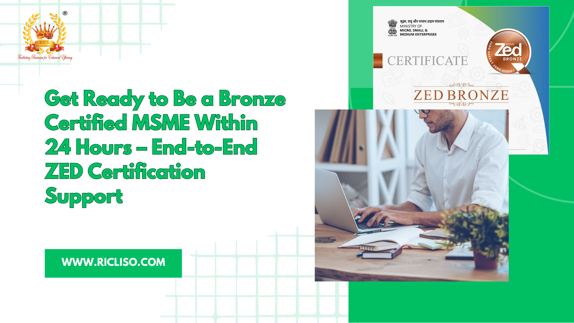 Get ZED Bronze Certification in 24 Hours | Fast MSME Support